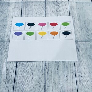 Balloon Potty Training Board, Mix Colors Boy or Girls, Potty Chart ...