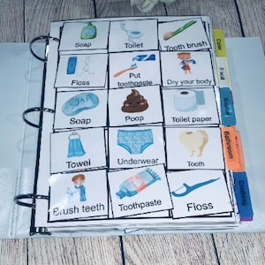 1,000 Pictures Card for Communication, Speech Therapy, Autism Nonverbal ...