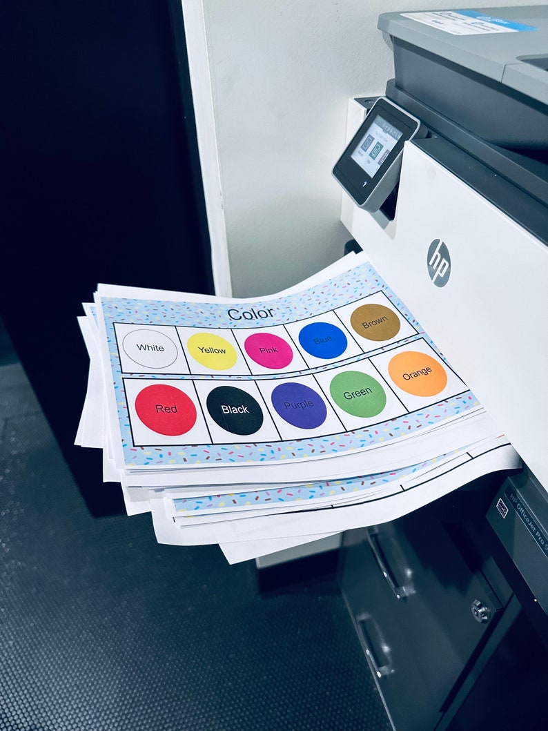 Toddler, Preschool, Busy Work, Numbers , Colors, Alphabet, Shapes ...