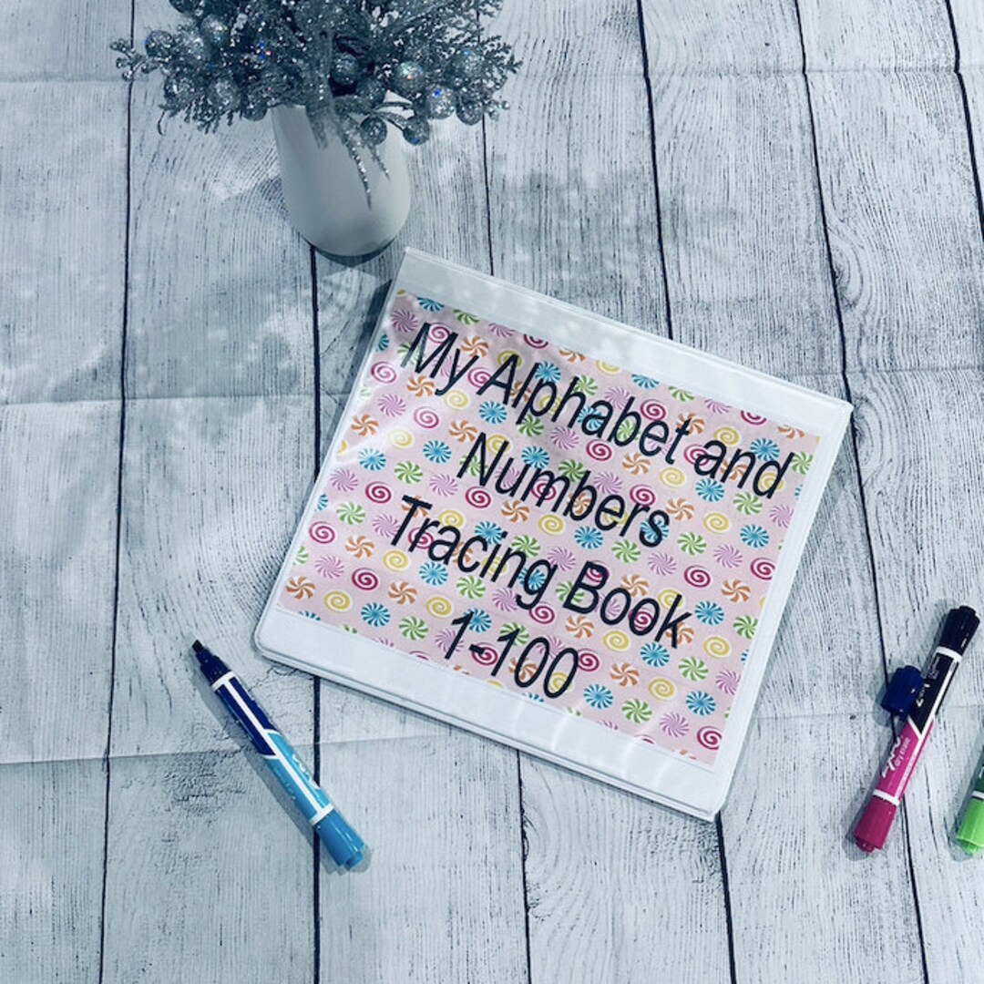 Candy Number 1-100 Tracing Handwriting Homeschool Montessori Teacher ...