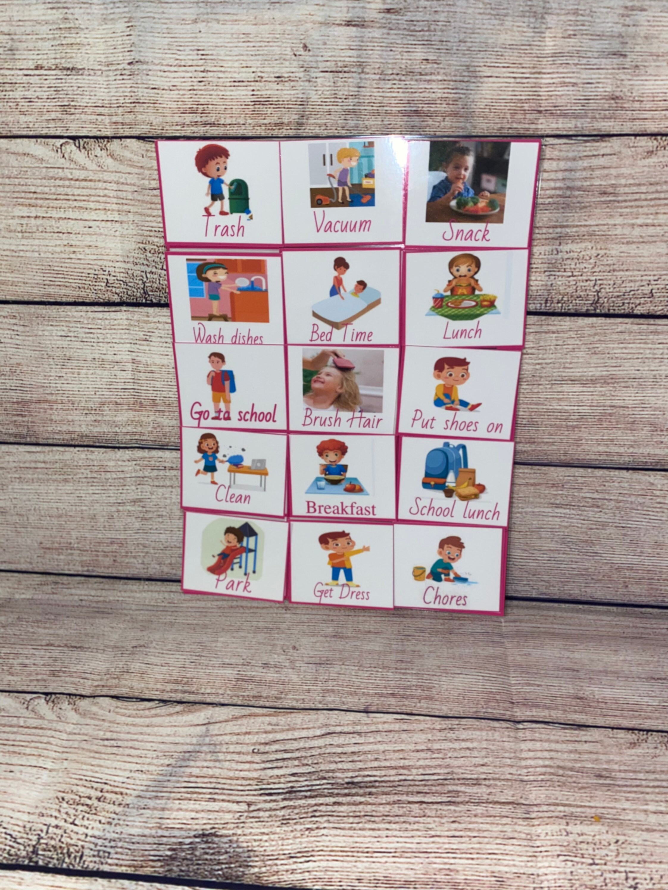 Communication cards Speech therapy OT therapy DTT Autism | Etsy