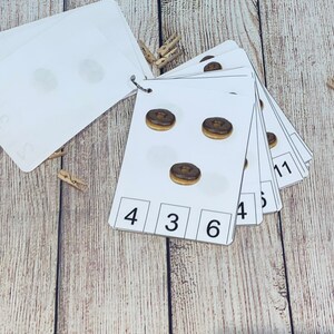 Chocolate Donut Counting Food , Numbers 1 to 15 Clip Cards, Counting ...