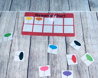 Balloon Token Board | Etsy