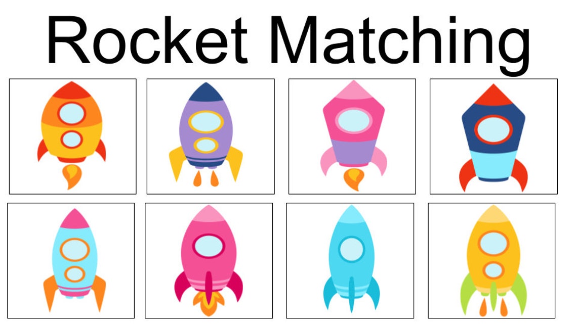Rockets Matching, Tracing and Handwriting, Numbers 1 to 10 Activities ...