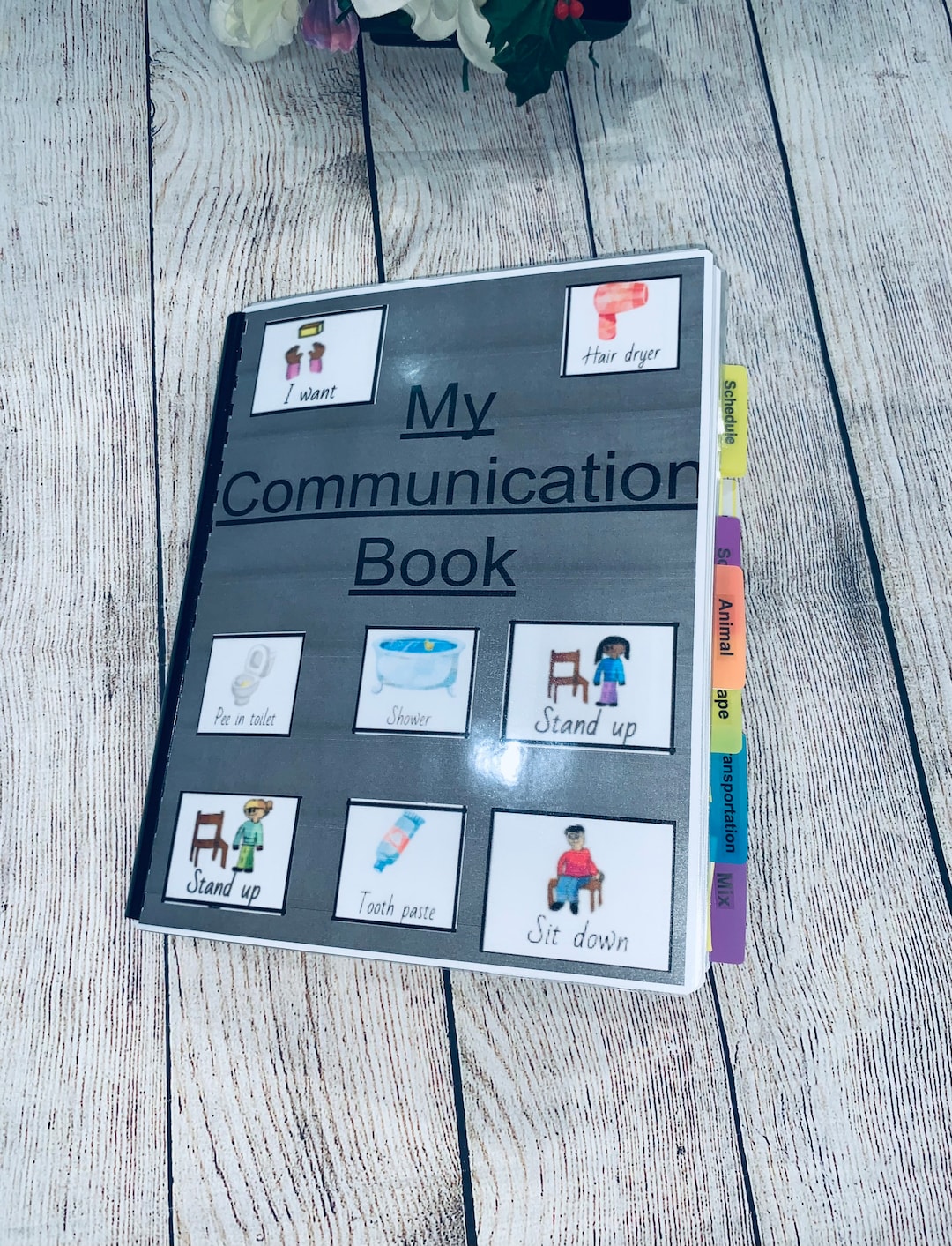 1000 Autism Communication Pictures Cards Book or Binder - Etsy