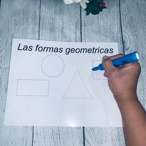 Back to School Teacher Gift, Activity Spanish, Busy Book Interactive ...