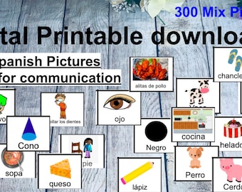 Spanish Communication Cards - Etsy