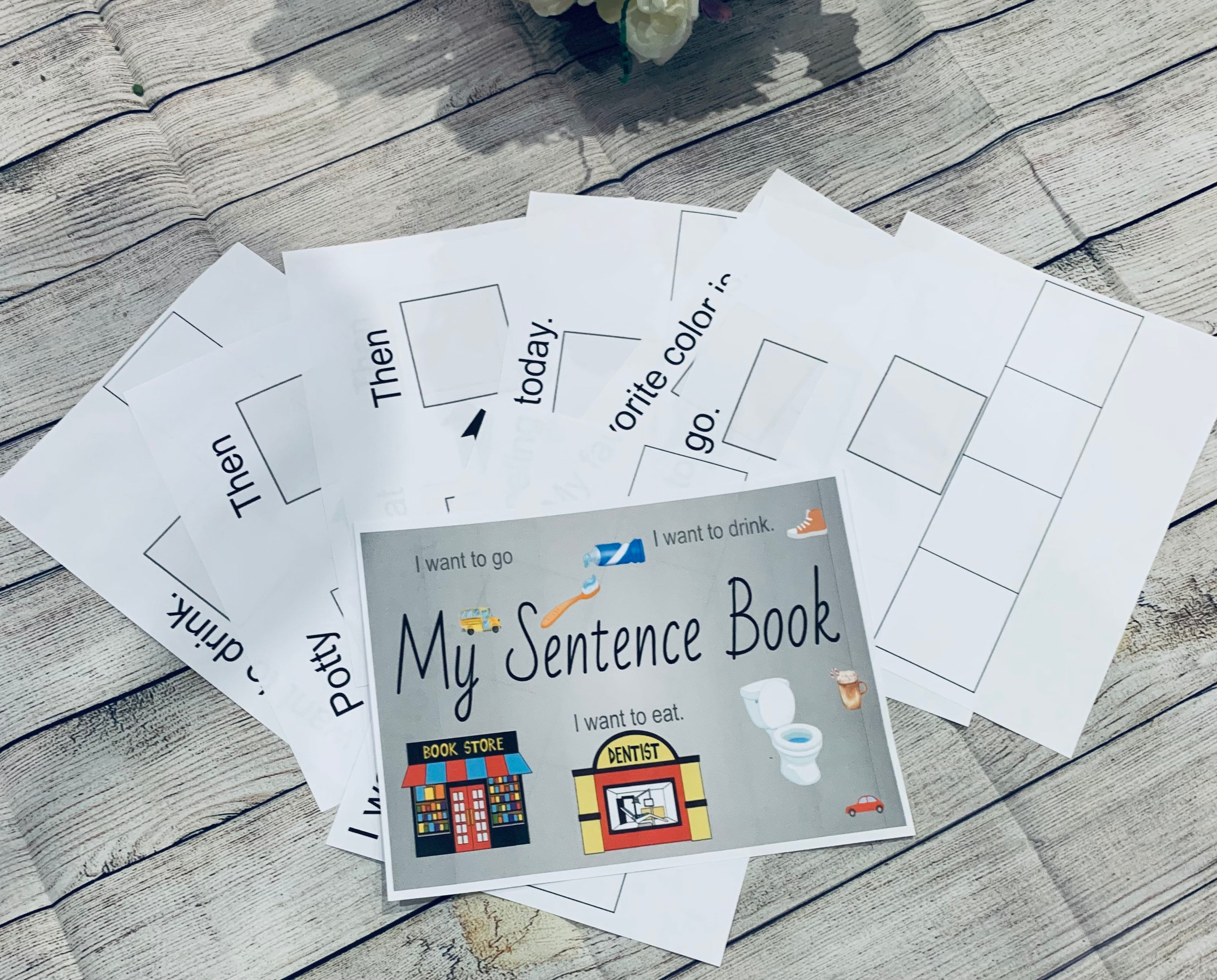 300 Bundle Pack Pictures Cards for Communication Sentence - Etsy
