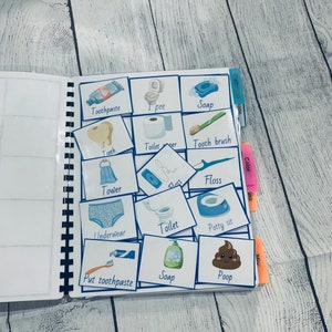 300 Autism Communication Pictures Card, Sentence Builder Bundle Speech ...