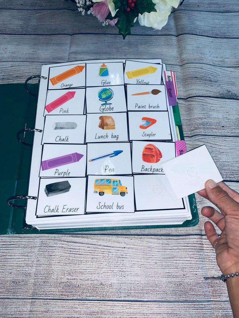 400 Pictures Card for Communication Pictures Cards, Speech Therapy ...