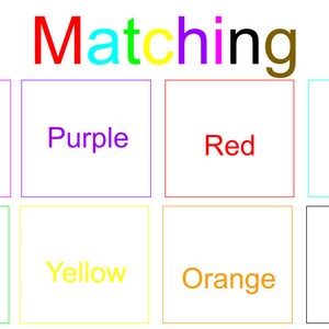 Balloon Matching Interactive Activity, Matching, Sorting, Busy Work ...