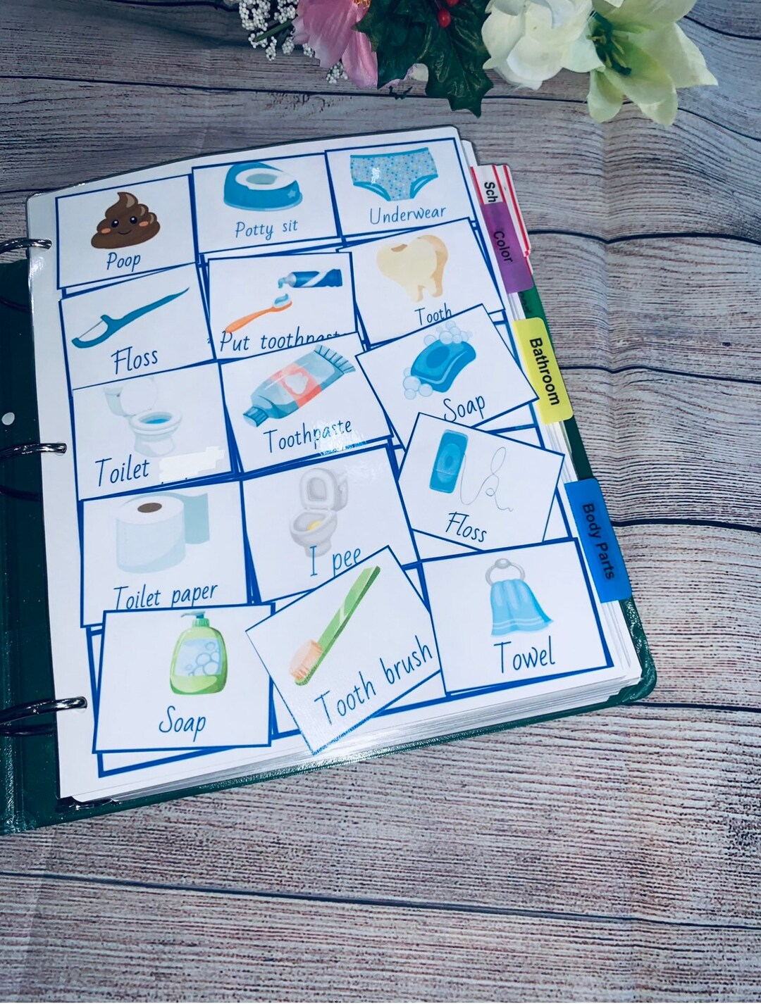 Bundle Pictures Card for Communication, Speech Therapy , ABA Therapy ...