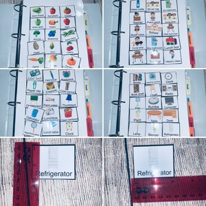 Pec Picture Card Notebook Kit Speech Therapy OT Therapy Autism ...