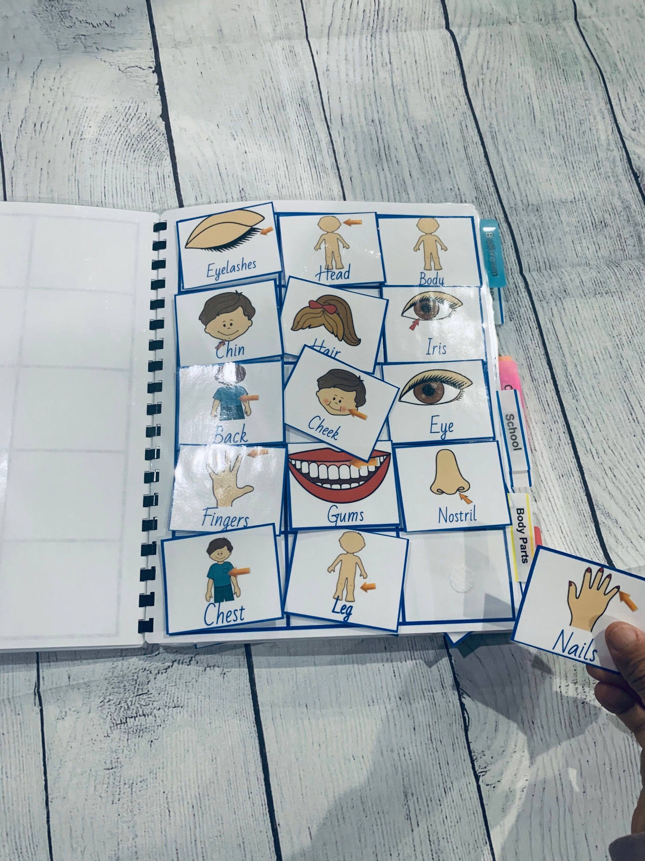 Speech Therapy Sentences Book Sentences Builder Pictures Card Binder ...