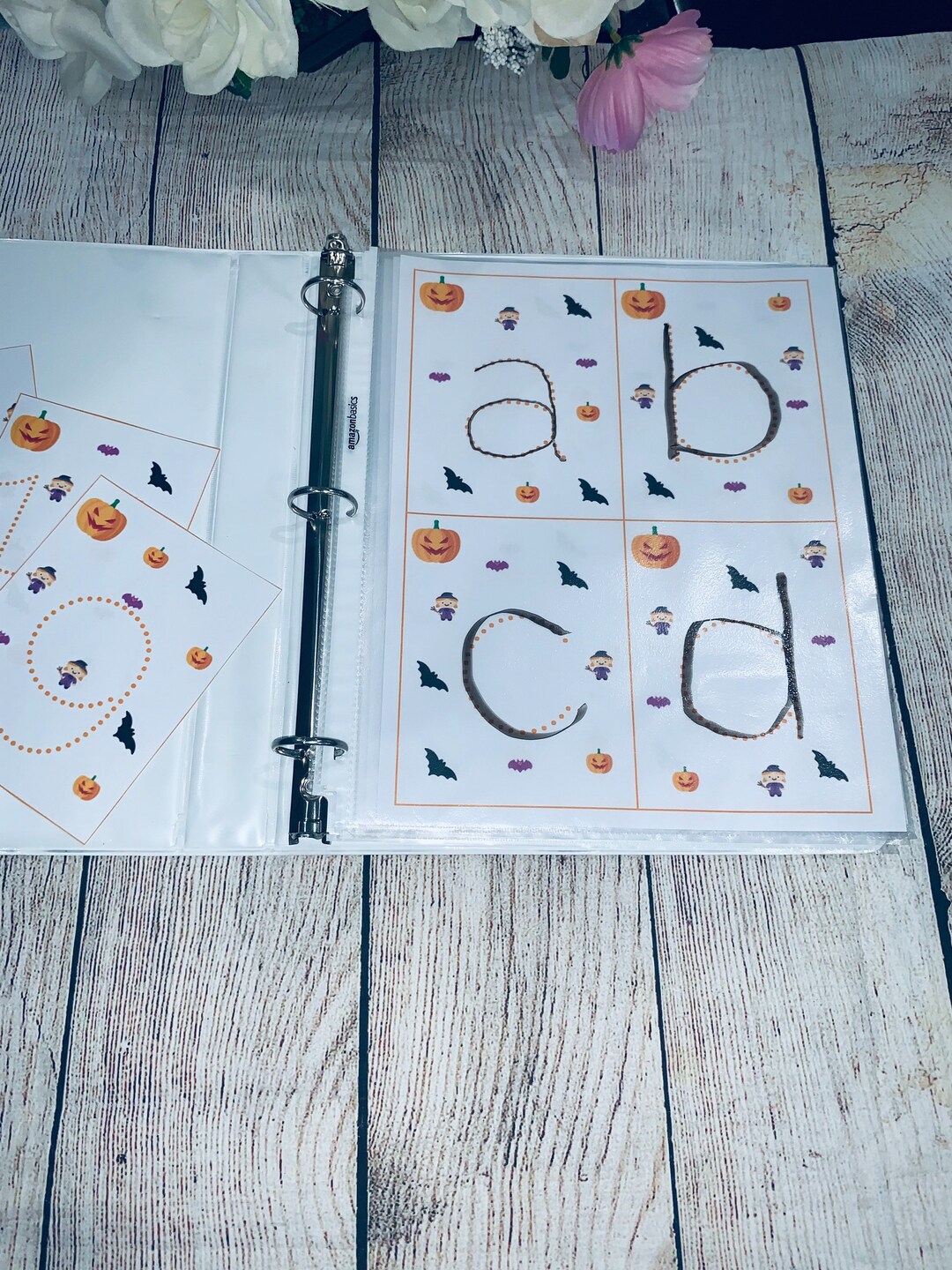 Halloween Handwriting Busy Work Alphabet Lower and Upper Case Tracing ...