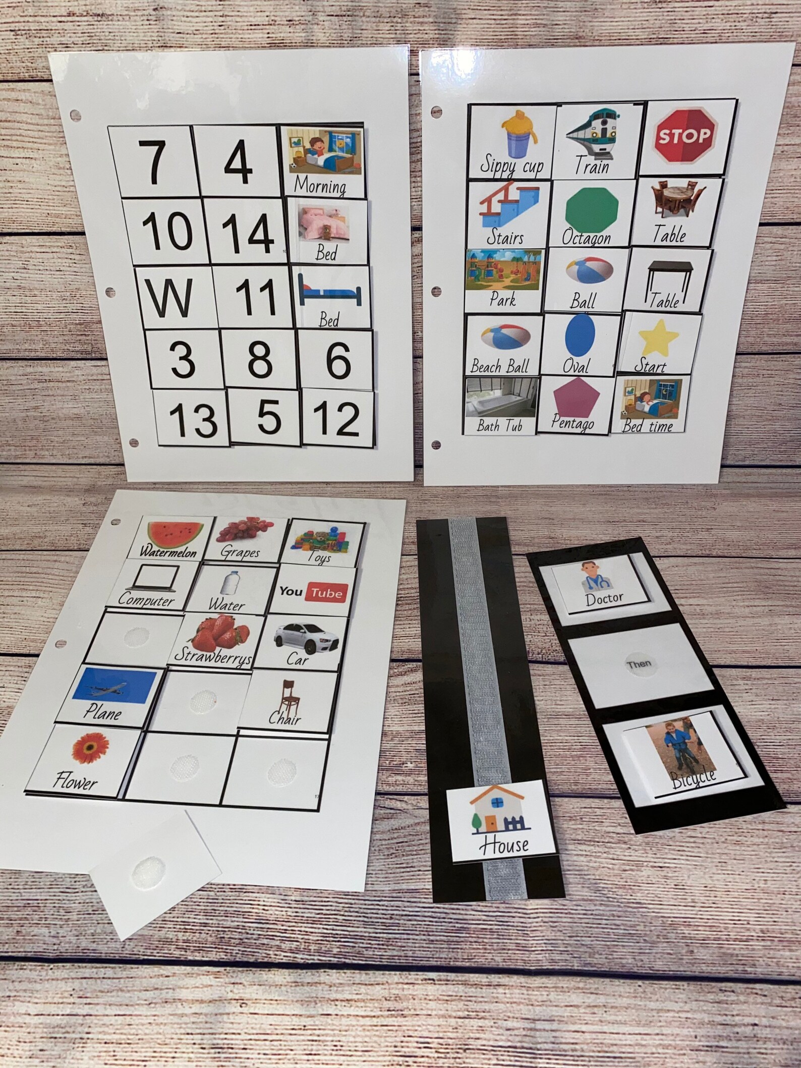 Small Pecs set2 / Pecs cards/ Speech therapy OT therapy | Etsy