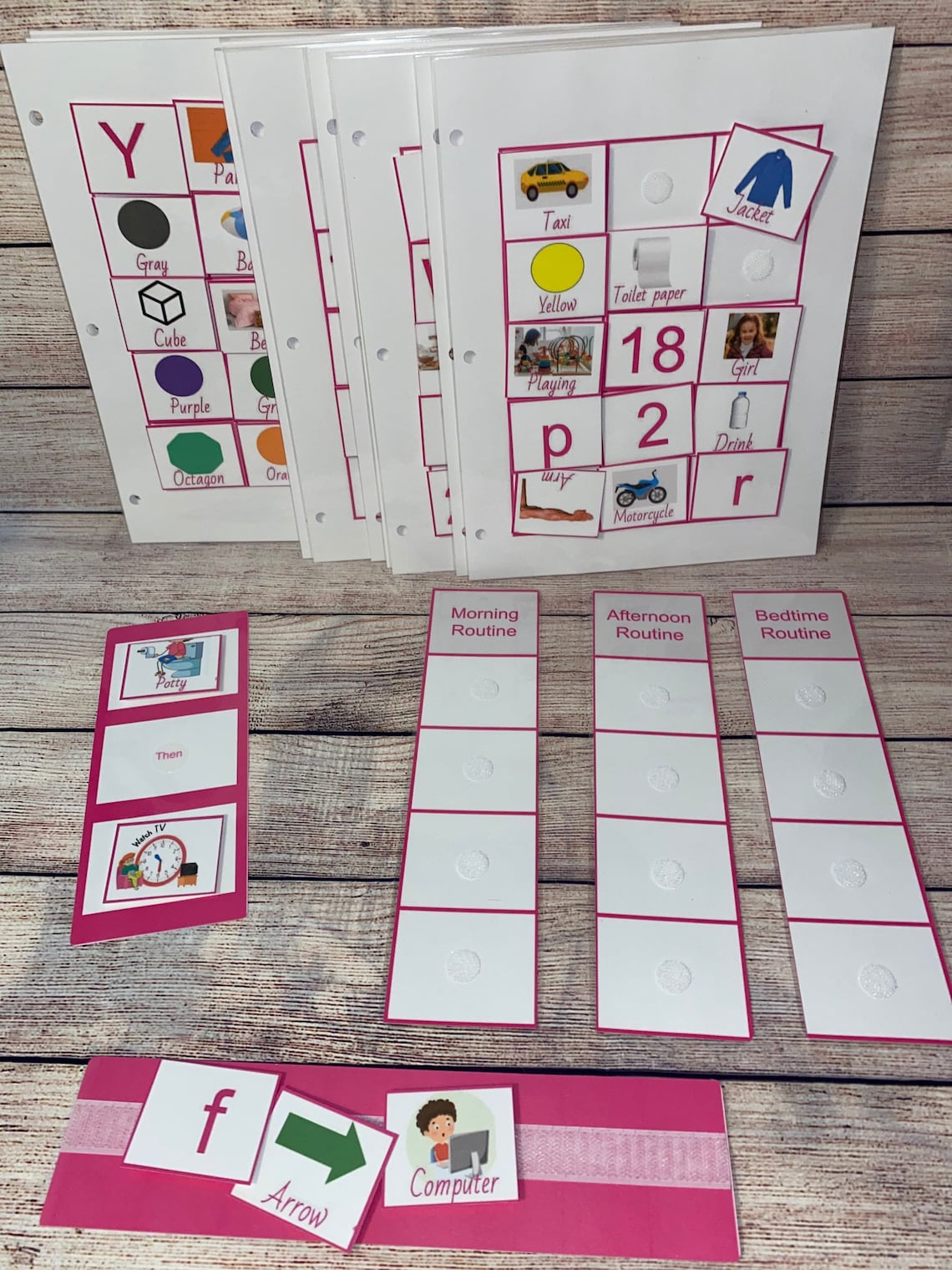 Small Pecs kit / schedule Pecs cards/ Speech therapy OT | Etsy