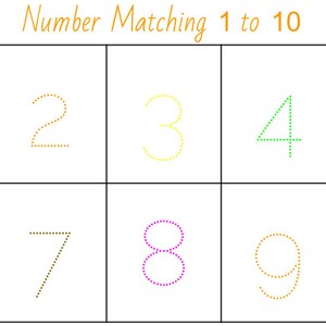 Preschool Montessori Kids Busy Work, Bunny Matching Interactive ...