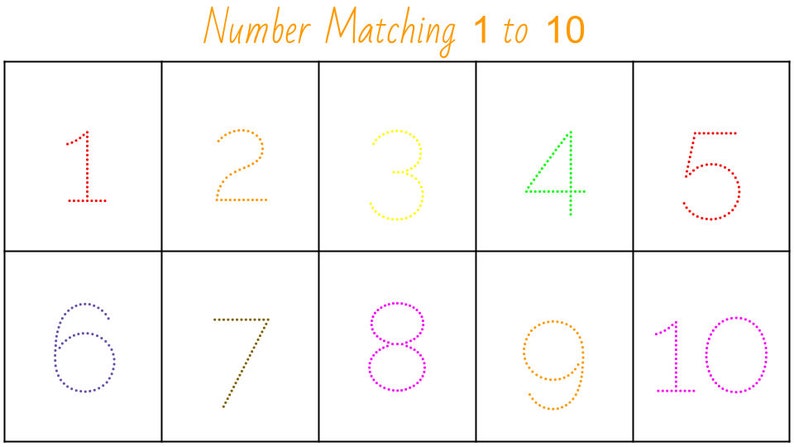 Preschool Montessori Kids Busy Work, Bunny Matching Interactive ...