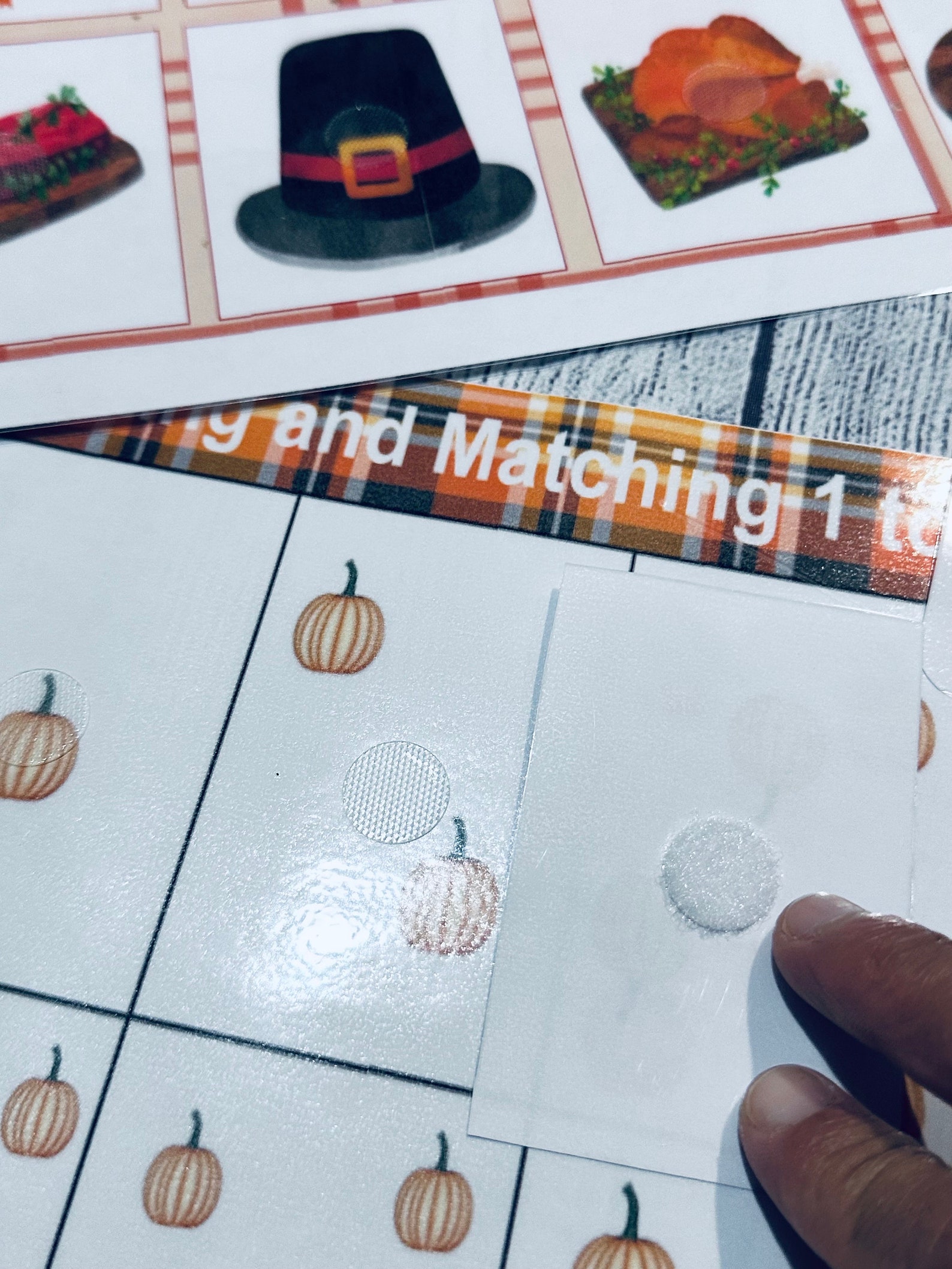 Fall Thanksgiving Bundle Preschool Teacher Kids Busy Work Matching ...