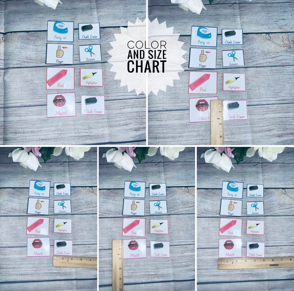 400 Pictures Card Binder Bundle, Speech Delay,aba, Therapy Autism Non ...