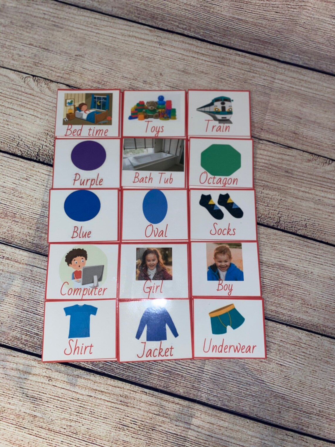 ABA Pictures cards Speech therapy OT therapy DTT Autism | Etsy