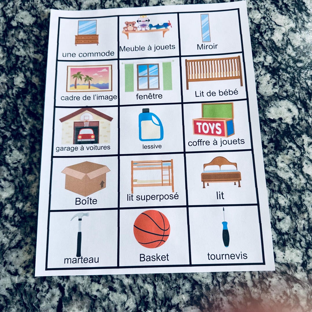770 French Picture Cards for Communication Speech Therapy Autism ...