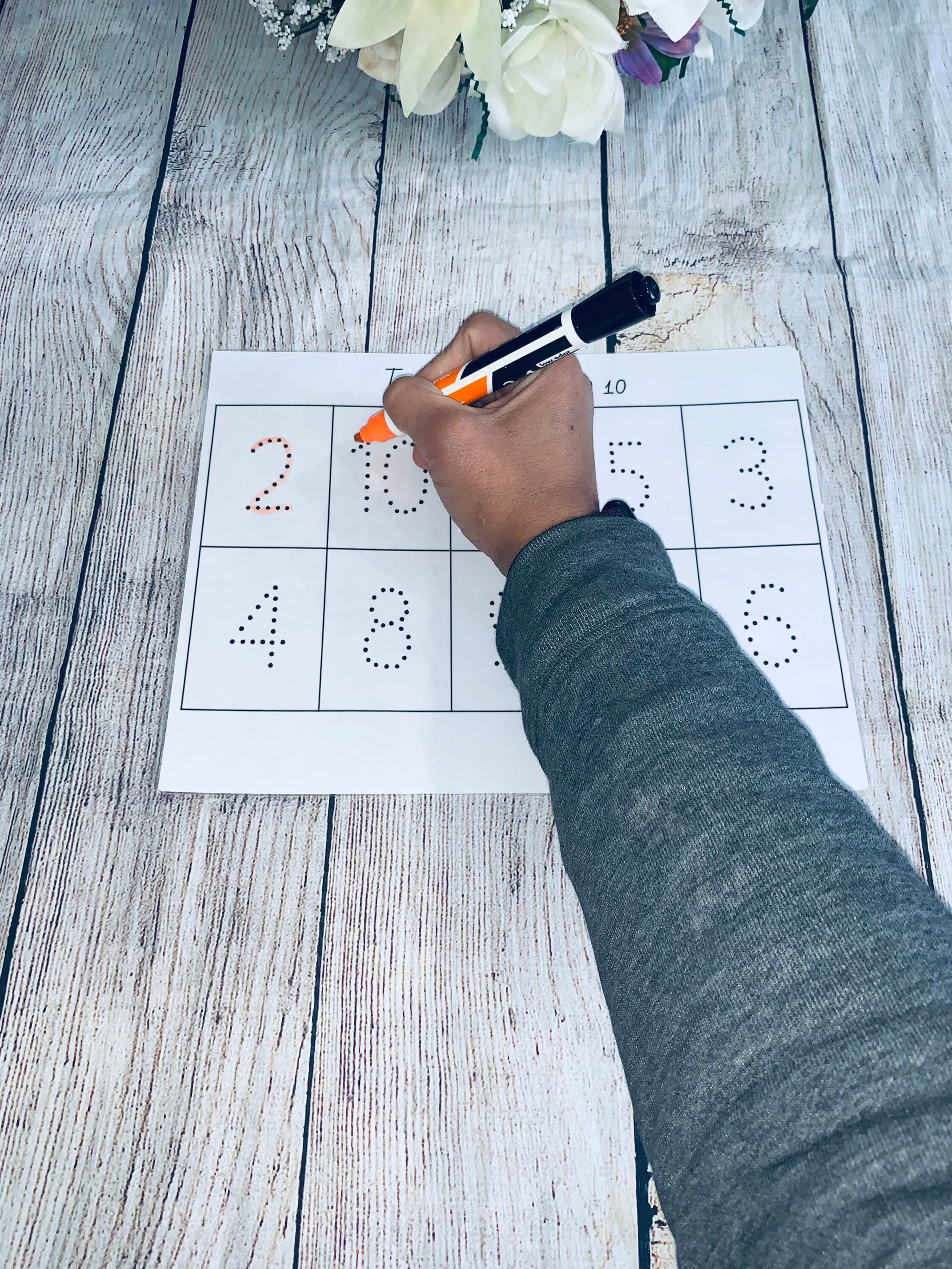 Toys & Games Toys counting activities busy work handwriting sorting ...