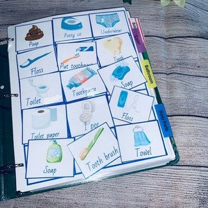 Bundle Pictures Card for Communication Speech Therapy ABA - Etsy