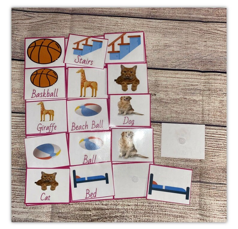 ABA Pictures cards Speech therapy OT therapy DTT Autism | Etsy