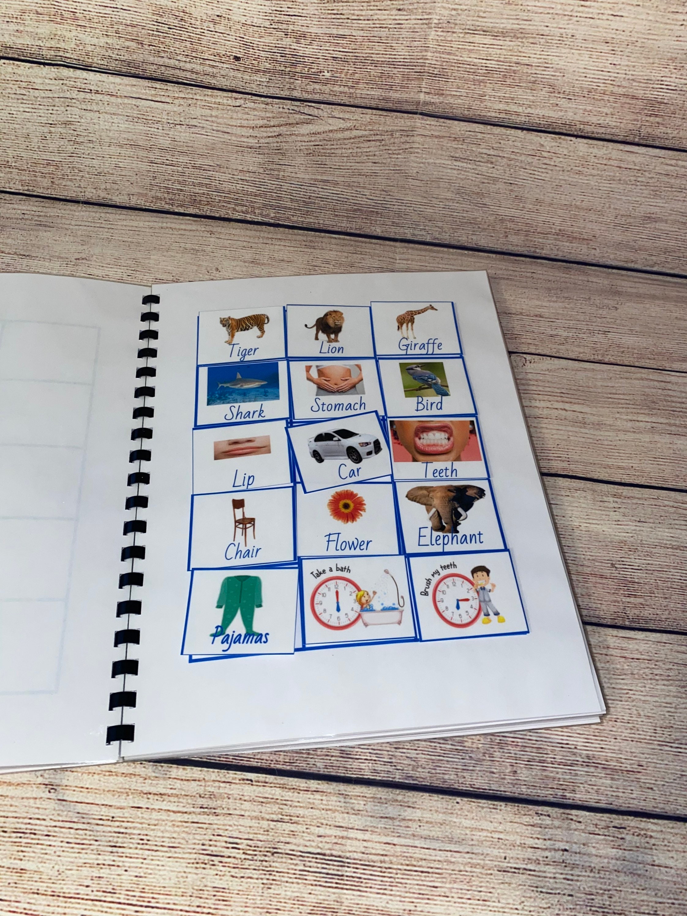 Pecs book pecs cards pecs kit pecs pack pecs bundle small | Etsy