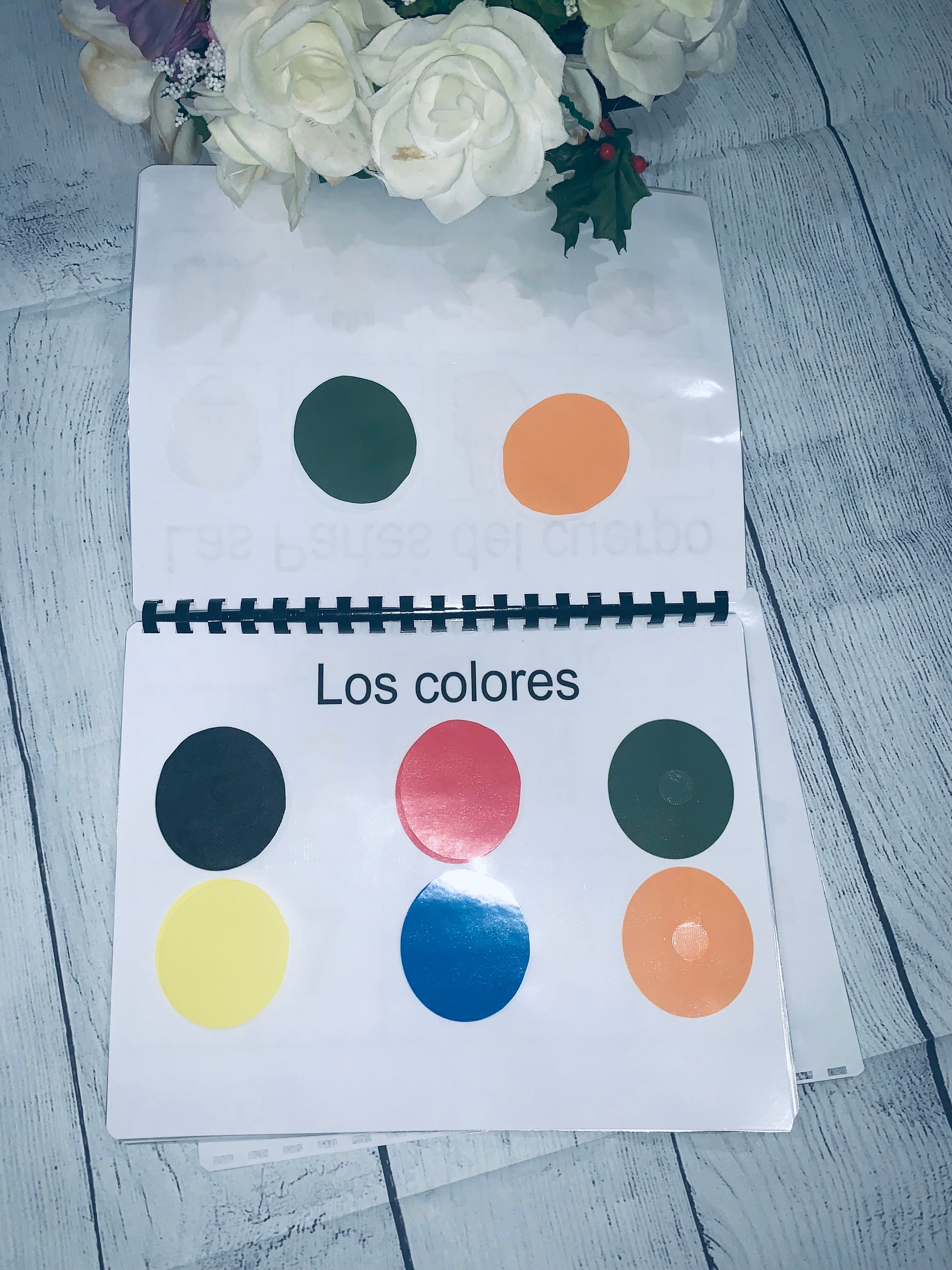 Spanish Busy Book for Toddlers | Libro De Actividades En Español ...