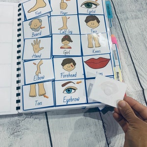 300 Autism Communication Pictures Card, Sentence Builder Bundle Speech ...