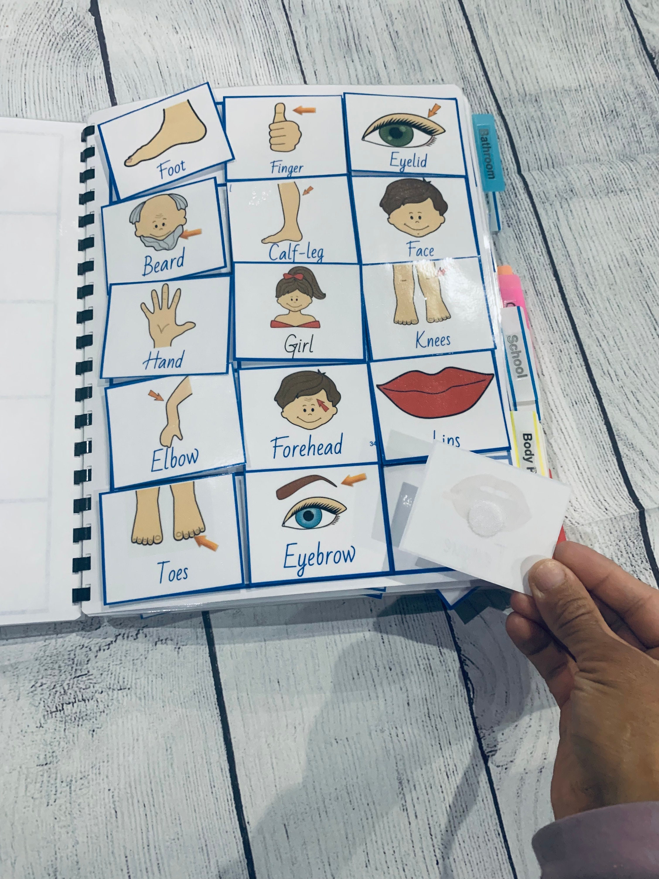 300 Autism Communication Pictures Card Sentence Builder - Etsy