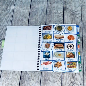 Food Therapy, Charts, Meal Fruits Vegetables Choices Board Book Visual ...