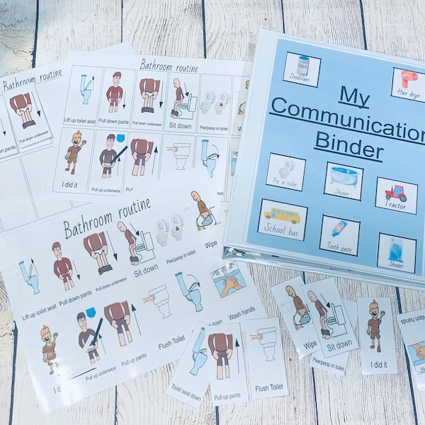 Aac Bathroom Board - Etsy