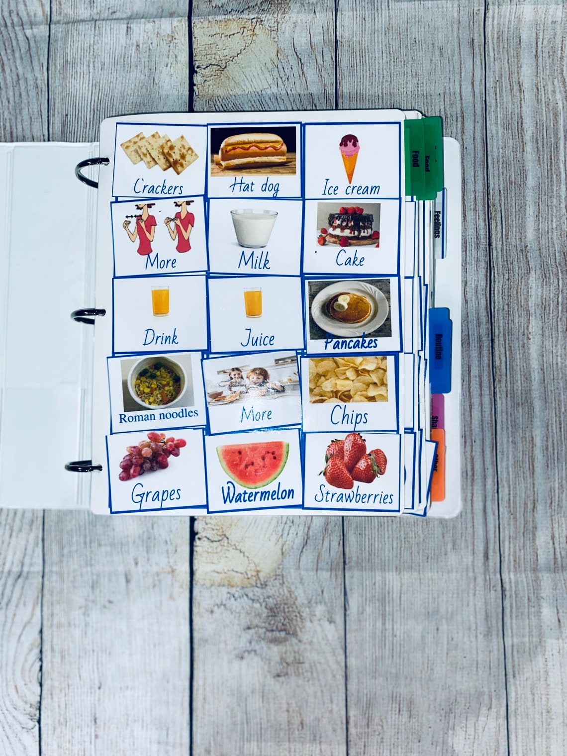 Bundle Pictures Card for Communication Speech Therapy ABA - Etsy