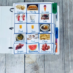 Bundle Pictures Card for Communication Speech Therapy ABA - Etsy