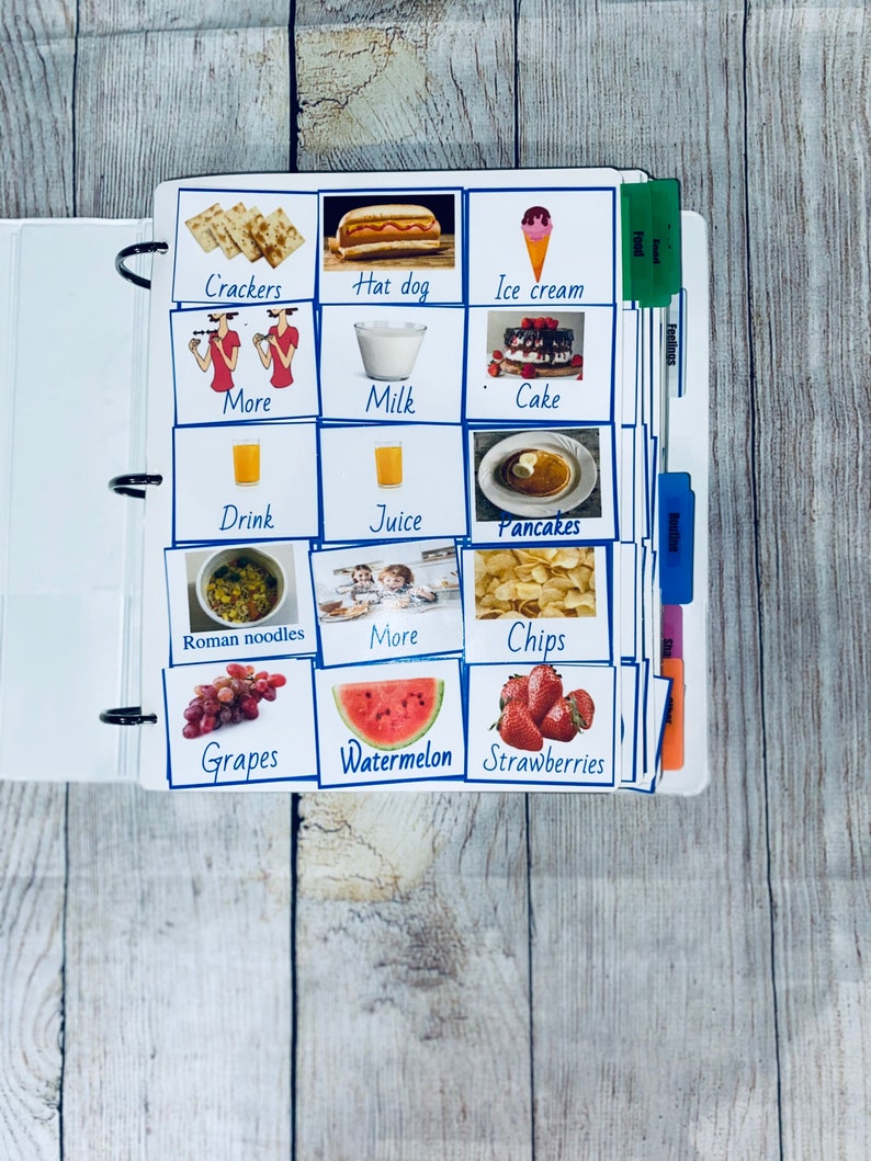 Bundle Pictures Card for Communication Speech Therapy ABA - Etsy