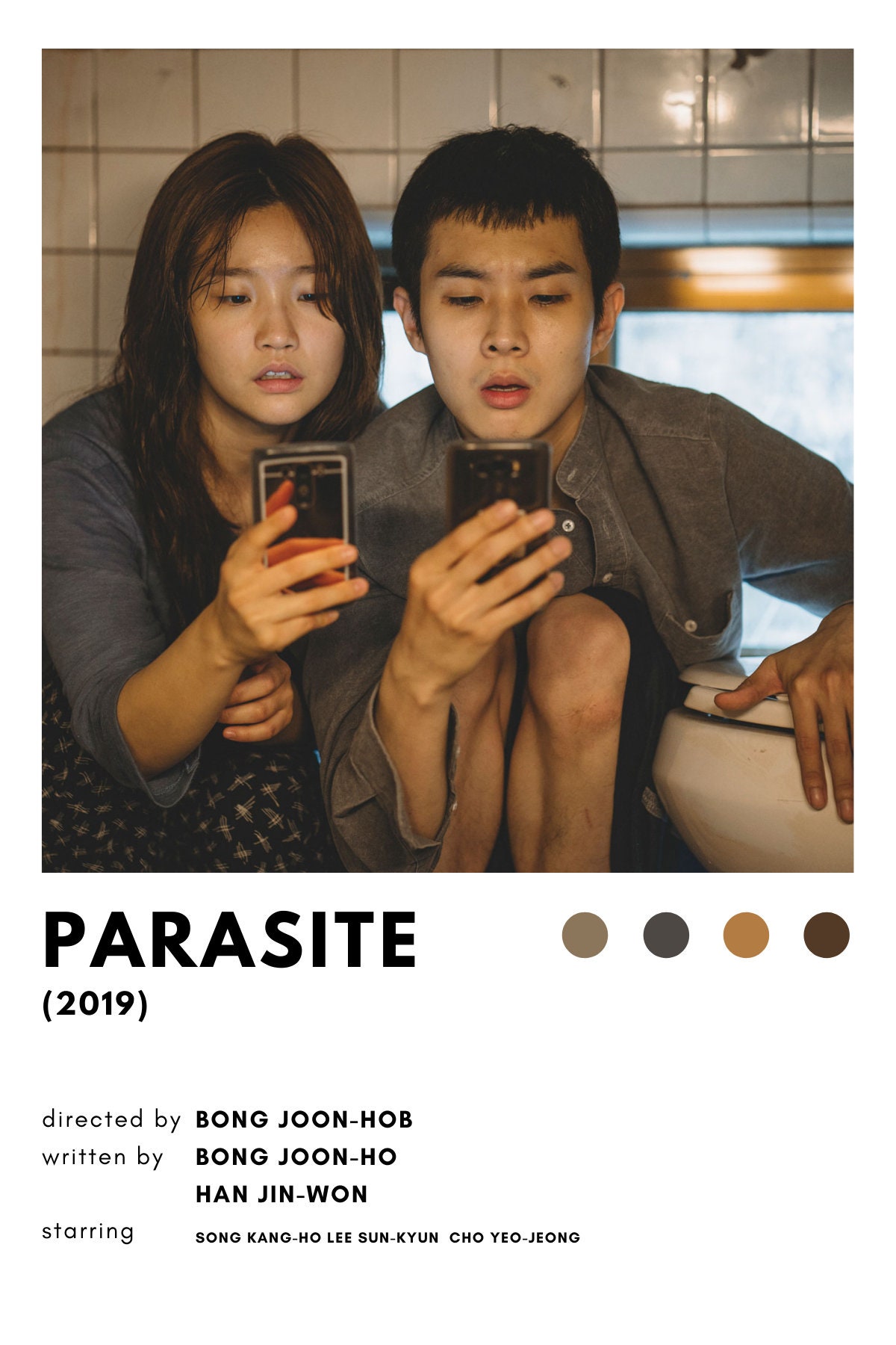 Vintage Polaroid Movie Posters BUNDLE | Parasite | Lady Bird | Call Me ...