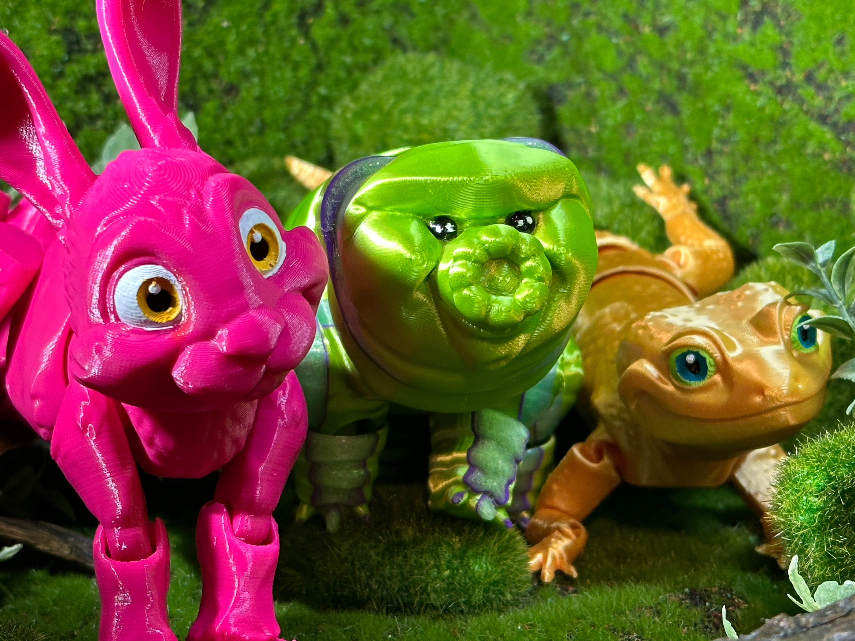 Made to Order Creatures Custom 3D Printed Toys Designed by Matmire ...