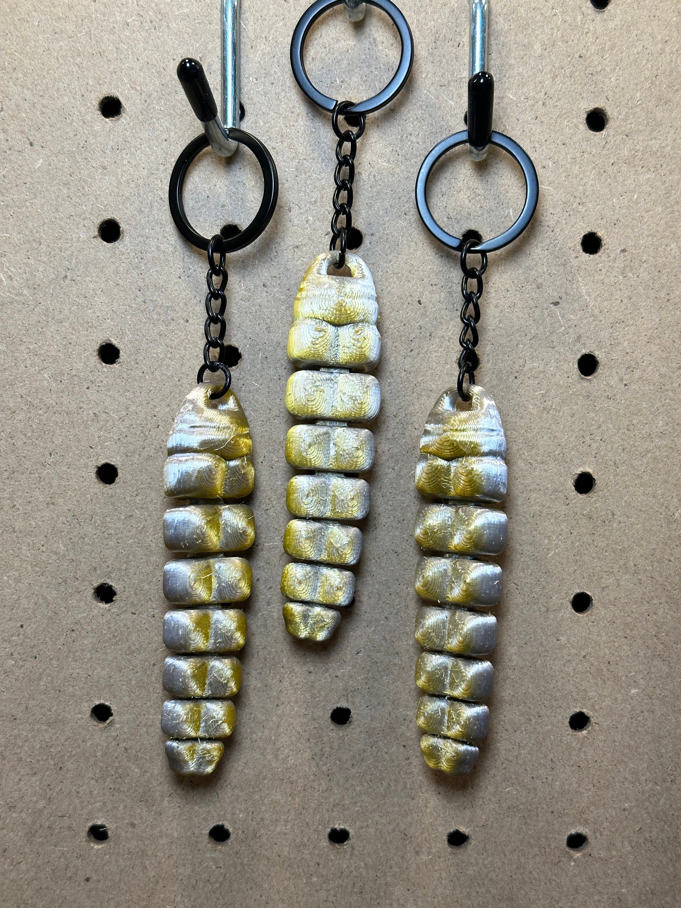Rattlesnake Rattle Keychain 3D Printed Accessory Designed by - Etsy