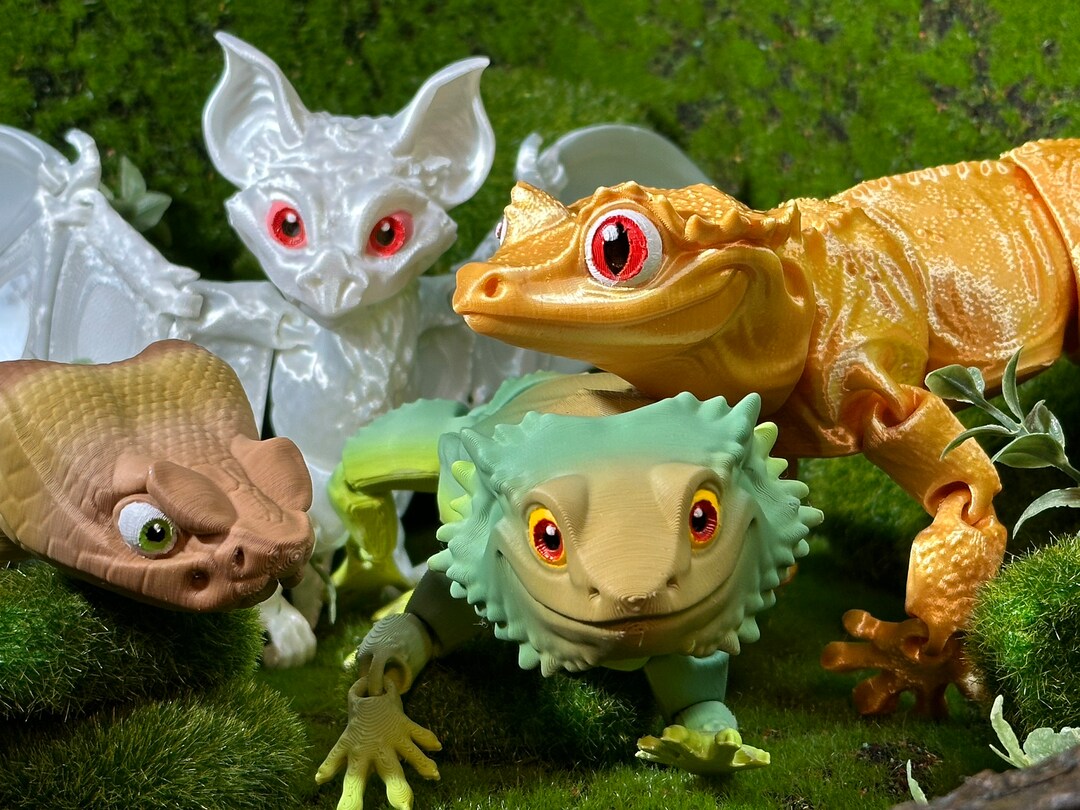 Made to Order Creatures - Custom 3D Printed Toys Designed by Matmire ...