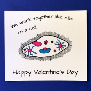 Nerdy Valentine's Cards Biology Science STEAM STEM | Etsy