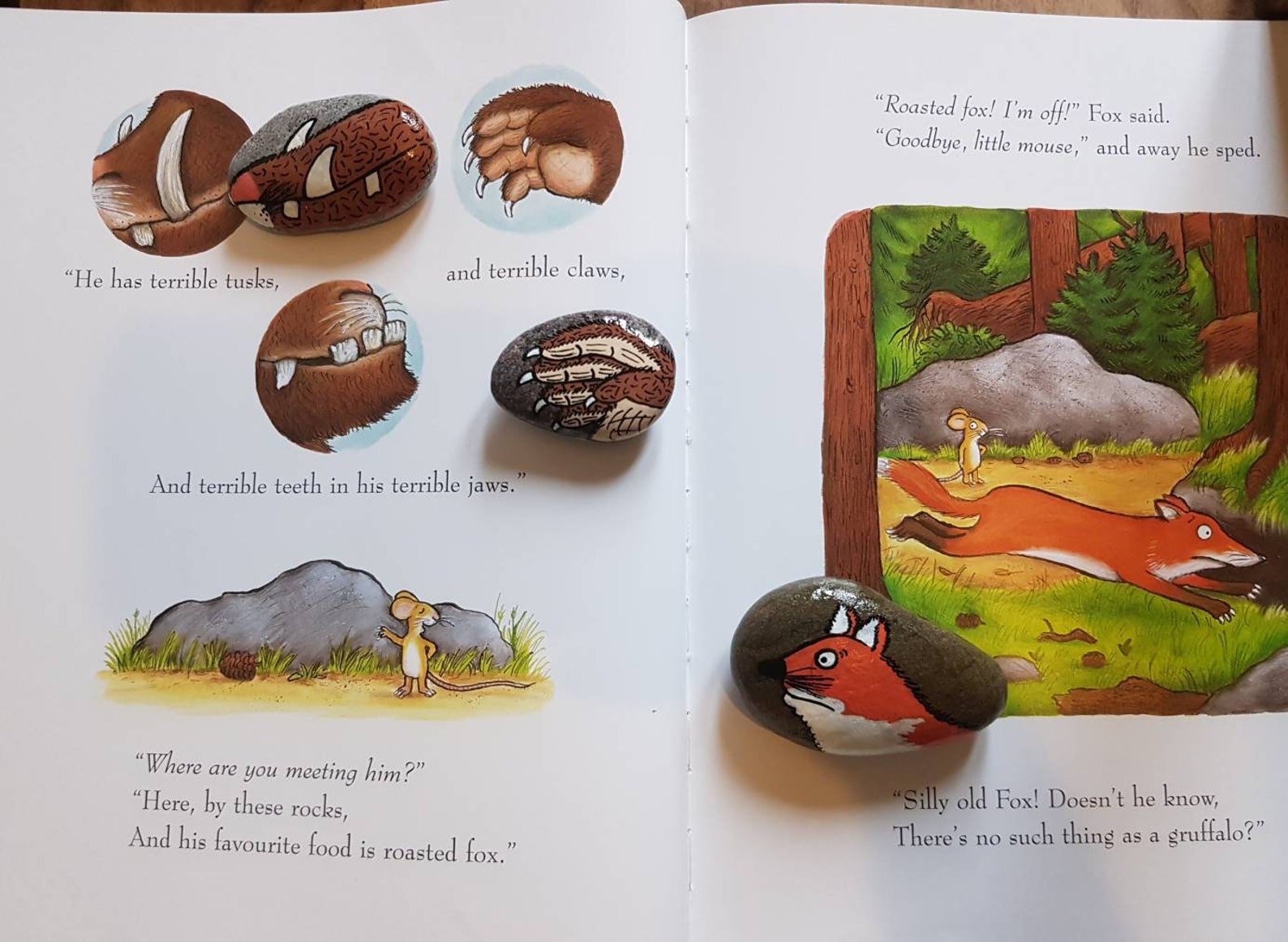 The Gruffalo Story Stones/julia Donaldson/the | Etsy UK