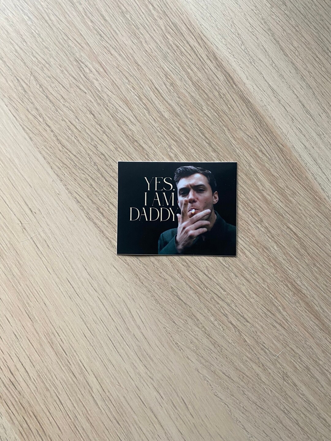 Jude Law I Am Daddy| the Holiday Movie| Mr. Napkin Head| Jude Sticker ...