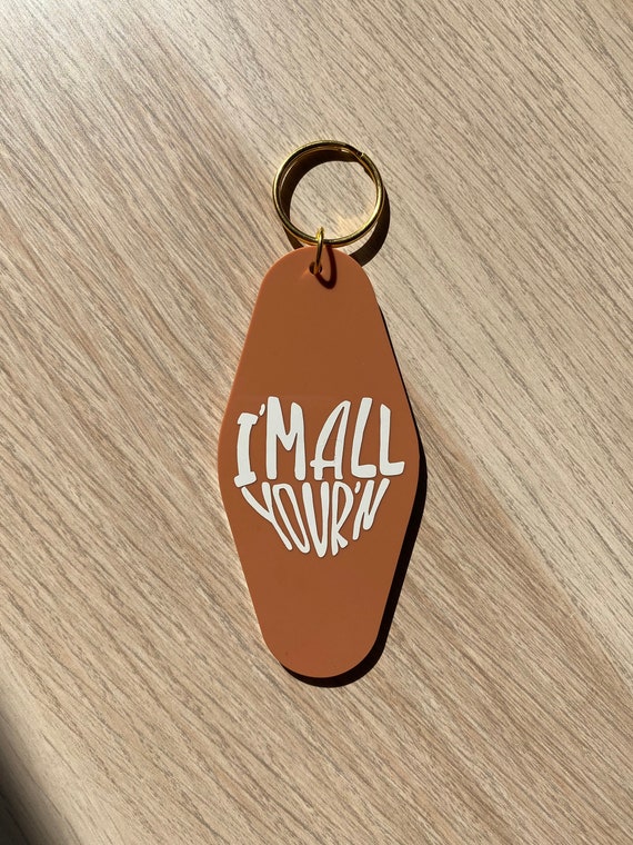 Tyler Childers All Yourn Retro Motel Keychain Vintage - Etsy