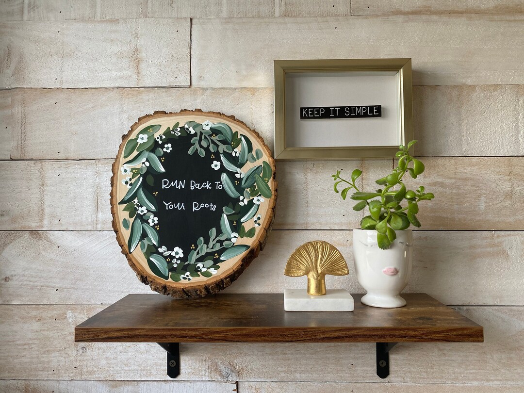 Run Back to Your Roots Homesteader Art Back to the Basics Homemakers ...