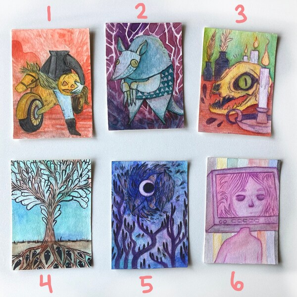 Aceo Original Art - Etsy