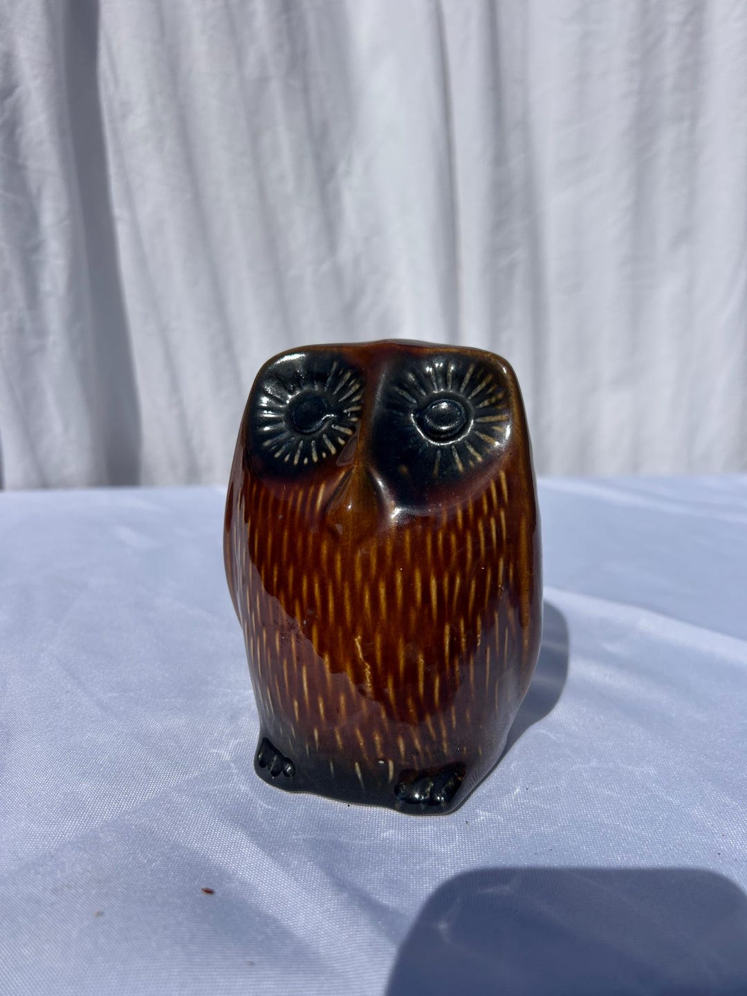 Vintage Arthur Wood Owl Money Box – Brown Ceramic Piggy Bank - Etsy